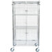 Regency NSF Mobile Chrome Wire Security Cage Kit - 24" x 36" x 69"