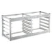 Channel AWM-10 10 Pan Side Load Wall Mount Sheet / Bun Pan Rack - Assembled