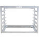 Channel AWM-6 6 Pan Side Load Wall Mount Sheet / Bun Pan Rack - Assembled