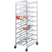 Regency CANRK162M Full Size Mobile Aluminum Can Rack for #10 and #5 Cans