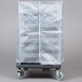 Noble Products 30" Translucent Vinyl Glass Rack Dust Cover