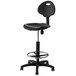 National Public Seating 6722HB Kangaroo Swivel Stool with Foot Ring