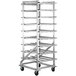 Regency CANRK162M Full-Size Mobile Aluminum Can Rack for #10 and #5 Cans