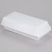 Southern Champion 7" x 3" x 2 5/8" White Paper Sandwich Clamshell ...