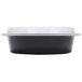 Pactiv Newspring NC723B 24 oz. Black 7" VERSAtainer Round Microwavable ...