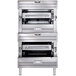 Vulcan VIR2-LP Liquid Propane Double Upright Infrared Broiler - 200,000 BTU