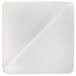 American Metalcraft ACF125 1" Frosted White Acrylic Cube Card Holder