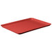 MFG Tray 332001 1201 18" x 26" Red Fiberglass Supreme Display Tray