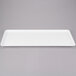 MFG Tray 337001 1537 12 1/2" x 24" White Fiberglass Supreme Display Tray