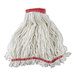 Rubbermaid Web Foot FGA25306WH00 24 oz. #32 White Blend Shrinkless ...