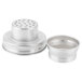 Tablecraft MJSST Stainless Steel 2-Piece Replacement Mason Jar Shaker Cap