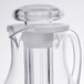 Tablecraft 319 2 Qt. Polycarbonate Pitcher with Ice Core