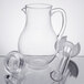 Tablecraft 319 2 Qt. Polycarbonate Pitcher with Ice Core