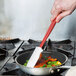 Rubbermaid FG1963000000 13 1/2" Red High Temperature Silicone Spatula