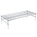 Regency 24" x 60" Chrome 3-Sided Shelving Frame