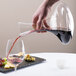 Acopa 76 oz. Flat Top Glass Wine Decanter