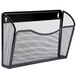 Universal UNV20011 Black Three Pocket Mesh Partition Wall File with ...