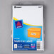 Avery® 5436 1" x 3" White Rectangular Removable Write-On / Printable ...