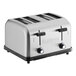 Galaxy MDT4 4-Slice Commercial Pop-Up Toaster - 120V