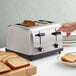 Galaxy MDT4 4-Slice Commercial Pop-Up Toaster - 120V