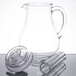 Tablecraft 328 3 Qt. Polycarbonate Pitcher with Ice Core