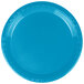 Creative Converting 28157011 7" Pastel Blue Plastic Plate - 20/Pack