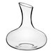 Acopa 67 oz. Slanted Top Glass Wine Decanter