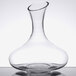 Acopa 67 oz. Slanted Top Glass Wine Decanter