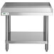 Regency 30" x 30" 16-Gauge Stainless Steel Equipment Stand with Undershelf