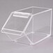 Cal-Mil 492 Classic Stackable Acrylic Topping Bin - 4 1/2" x 11" x 5 1/2"