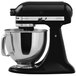 KitchenAid KSM150PSOB Artisan Series Onyx Black 5 Qt. Tilt Head ...