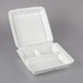 Dart 95HT3R Foam Takeout Container w/ 3 Compartments