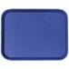 Cambro 1014FF186 10" x 14" Navy Blue Customizable Fast Food Tray - 24/Case