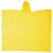 Cordova 52" x 80" Yellow Economy Rain Poncho