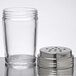 American Metalcraft 4406 6 oz. Clear Glass Contemporary Cheese Shaker ...