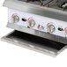 Cooking Performance Group SR-CPG-24-NL 24" Step-Up Countertop Range ...