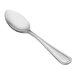 Choice Bethany 4 1/4" 18/0 Stainless Steel Demitasse Spoon - 12/Case