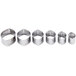 Ateco 5255 6-Piece Stainless Steel Football Cutter Set