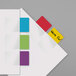 Redi-Tag 76820 Write-On 5 Assorted Color Removable Page Flag - 50/Pack
