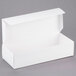 10 5/8" x 4 1/4" x 2 1/2" White 3 lb. 1-Piece Candy Box - 250/Case