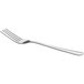 Choice Windsor 7" 18/0 Stainless Steel Dinner Fork - 12/Case