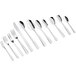 Choice Windsor 7" 18/0 Stainless Steel Dinner Fork - 12/Case