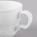 Schonwald 9065170 Marquis 6.75 oz. Continental White Porcelain Cup - 12 ...