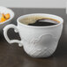 Schonwald 9065170 Marquis 6.75 oz. Continental White Porcelain Cup - 12 ...