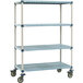 Metro X356EGX3 MetroMax i Open Grid Shelf Cart with Polyurethane ...