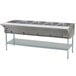 Eagle Group HT5 Liquid Propane Steam Table Five Pan 17,500 BTU - Open Well