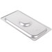 Choice 1/3 Size Stainless Steel Solid Steam Table / Hotel Pan Cover