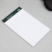 TOPS 63360 Docket 5" x 8" Narrow Ruled White Perforated Writing Tablet ...