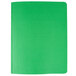 Oxford 52503 8 1/2" x 11" Green Report Cover with 3 Fasteners - 25/Box