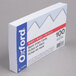 Oxford OXF 40EE 4" x 6" White Unruled Index Card - 100/Pack